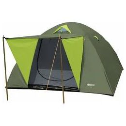 Kuppelzelt EXPLORER "Iglu Zelt 3-4 Personen Campingzelt wasserdicht winddicht Ventilation" Zelte Gr. B/H/L: 240cm x 130cm x 210cm, grün