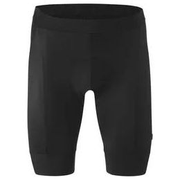 Fahrradhose Gonso "Essential Shorts Kit M" Gr. S, Normalgrößen, schwarz Herren Hosen Rennradhose mit Sitzpolster, kurze moderne Radhose, Tight Fit