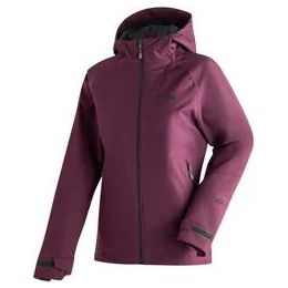 Outdoorjacke Maier Sports "Solo Tipo W" Gr. 50, pink (magenta) Damen Jacken Wanderjacke, atmungsaktiv und wasserdicht, Regenjacke mit Kapuze