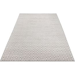 Teppich Astra "Solero 6832 221" Teppiche Gr. B/L: 240 cm x 330 cm, 12 mm, 1 St., beige (creme) In- und Outdoor geeignet