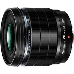 Lancom Systems OM SYSTEM Objektiv "OM M.Zuiko Digital ED 20mm F1.4 PRO" Objektive passend für Olympus & OM SYSTEM MFT Kameras schwarz