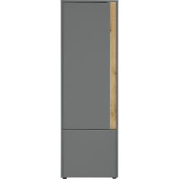 Aktenschrank Inosign "CiTY/GiRON" Schränke Gr. B/H/T: 50 cm x 158 cm x 40 cm, 2 St., grau (anthrazit) Stauraumschrank zeitlos modern, wohnliches Home Office, Breite 50 cm