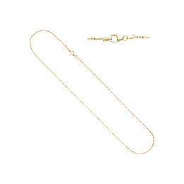 Goldkette Jobo Halsketten Gr. Gelbgold 333, Länge: 40 cm, goldfarben (gelbgold 333) Damen 333 Gold 40 cm 1,3 mm