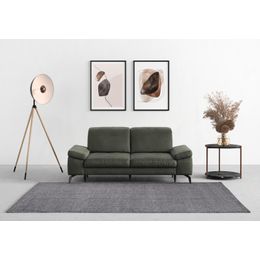 Sit & More 2,5-Sitzer SIT & MORE "Cabana", gr&uuml;n (olive), B:211cm H:84cm T:123cm, 95% Polyester, 5% Polyamid, Sofas, Breite 211 cm, mit oder ohne Sitztiefen-, und Kopfteilfunktion