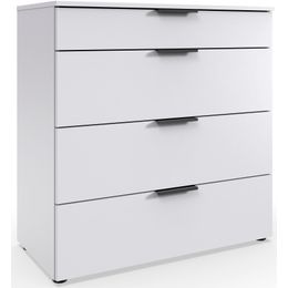 Schubkastenkommode wimex "Level by fresh to go" Sideboards Gr. B/H/T: 81 cm x 84 cm x 41 cm, 4, weiß Schubladenkommoden 4 Schubladen mit soft-close Funktion, 81cm breit, 84cm hoch