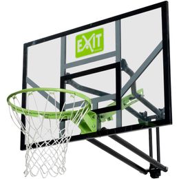 Basketballkorb EXIT "GALAXY Wall-mount" Ballsportkörbe schwarz Kinder Spielbälle Wurfspiele in 5 Höhen einstellbar