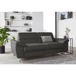 Sit & More 2,5-Sitzer SIT & MORE "Sorano", grau (anthrazit), B:208cm H:88cm T:91cm, Sofas, Breite 208 cm