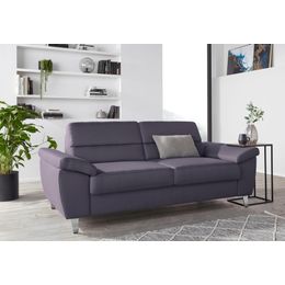 Sit & More 2,5-Sitzer SIT & MORE "Sorano", grau (anthrazit), B:208cm H:88cm T:91cm, Sofas, Breite 208 cm