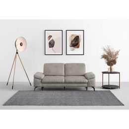 Sit & More 2,5-Sitzer SIT & MORE "Cabana", grau (steel), B:211cm H:84cm T:123cm, 95% Polyester, 5% Polyamid, Sofas, Breite 211 cm, mit oder ohne Sitztiefen-, und Kopfteilfunktion