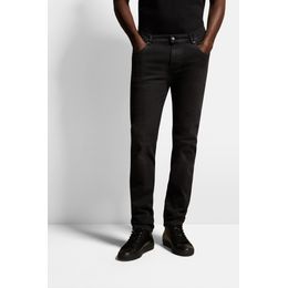 5-Pocket-Jeans Bugatti "Flexcity Denim" Gr. 32, Länge 32, grau (dunkelgrau) Herren Jeans mit hohem Tragekomfort