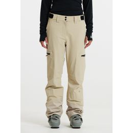 Schneehose SOS "Lipno" Gr. XL, US-Größen, weiß (offwhite) Damen Hosen Wintersporthosen mit dehnbarer und wasserabweisender Dermizax-Beschichtung