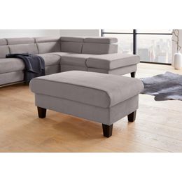 Stauraumhocker COTTA "Morven" Hocker Gr. B/H/T: 100 cm x 45 cm x 65 cm, Microfaser PRIMABELLE, grau (grey) Hocker mit Stauraum Polsterhocker