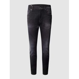 G-Star Raw Skinny Fit Jeans mit Label-Patch