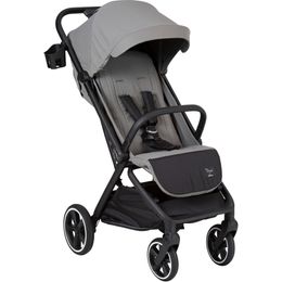 Kinder-Buggy Hartan "Clixx - Buggy 1" grau (rock) Baby Kinderwagen Kinderbuggys mit Regenschutz & Cupholder