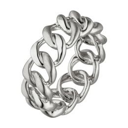 Fingerring Jobo "Kettenring" Fingerringe Gr. 52, Silber 925 (Sterlingsilber), silberfarben (silber 925) Damen 925 Silber