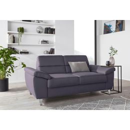 Sit & More 2-Sitzer SIT & MORE "Sorano", grau (anthrazit), B:168cm H:88cm T:91cm, Sofas, Breite 168 cm
