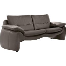 2-Sitzer Places of Style "Luna", grau (taupe), B:185cm H:80cm T:88cm, Sofas, in einzigartiger Optik