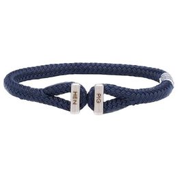 Pig & Hen Schmuck für Herren Nautische Armbänder Navy SilverIcy Ike M/L (19 cm)