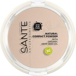 Sante Naturkosmetik Teint Foundation & Puder Natural Compact Powder Nr. 01 Cool Ivory