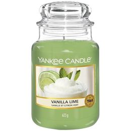 yankee candle Raumdüfte Duftkerzen Vanilla Lime Classic Large Glass