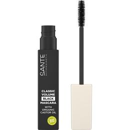 Sante Naturkosmetik Augen Wimperntusche Classic Volume Mascara Nr. 01 Black