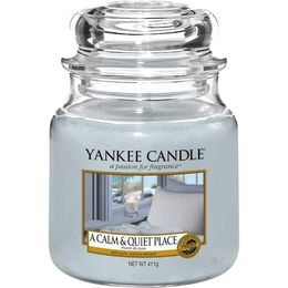 yankee candle Raumdüfte Duftkerzen A Calm And Quiet Place Classic Large Glass