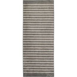 JOOP! Handtücher Classic Stripes Saunatuch Graphit 80 x 200 cm