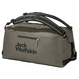 Reisetasche Jack Wolfskin "TRAVELTOPIA DUFFLE 45", grün (dusty, olive), Polyester, Taschen