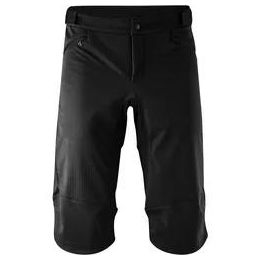 Fahrradhose Gonso "AGNELLO" Gr. XXXL, Normalgrößen, schwarz Herren Hosen Radhose mit hohem Wärmeisolationsvermögen - 100% winddicht und atmungsaktiv.