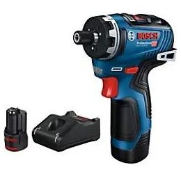 Bosch Schrauber GSR 12V-35 Kit HX Karton 06019J9101 Blau, Schwarz