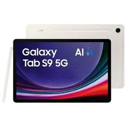 Samsung Tablet "Galaxy Tab S9 5G" Tablets/E-Book Reader AI-Funktionen beige