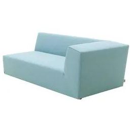 Sofa-Eckelement Tom Tailor HOME "ELEMENTS" Polsterelemente Gr. Struktur fein TBO, blau (ice blue tbo 56) Sofa-Element Ecksofa mit Armlehne rechts