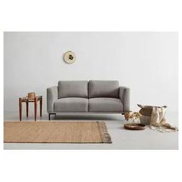 2-Sitzer OTTO products "Fillin" Sofas Gr. B/H/T: 171cm x 82cm x 98cm, Leinenmix, grau (taupe) Struktur hergestellt aus recycelten PET-Flaschen und im Leinen-Mix