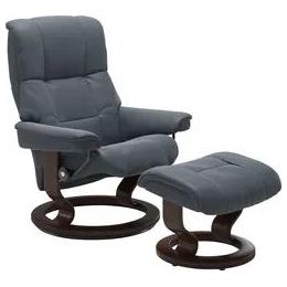 Relaxsessel stressless "Mayfair", blau (atlantic blau batick), B:79cm H:101cm T:73cm, Leder BATICK: BATICK ist ein leicht korrigiertes, durchgefärbtes und genarbtes Möbelleder, bei dem die meisten Unebenheiten und Spuren in der Regel entfernt wurden., Leder PALOMA: PALOMA ist ein durchgefärbtes Semianilin-Möbelleder mit natürlicher Narbung., ROHLEDER Stoff Q2 FARON: Ein fester zuverlässiger Bouclu