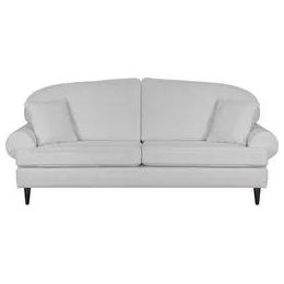 2-Sitzer Home Affaire "Vitreux" Sofas Gr. B/H/T: 188cm x 95cm x 100cm, Bouclé, grau (hellgrau) auch im Bouclébezug, incl. Zierkissen