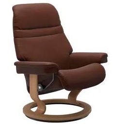 Relaxsessel stressless "Sunrise", braun (malt braun batick), B:79cm H:103cm T:73cm, Leder BATICK: BATICK ist ein leicht korrigiertes, durchgefärbtes und genarbtes Möbelleder, bei dem die meisten Unebenheiten und Spuren in der Regel entfernt wurden., Leder PALOMA: PALOMA ist ein durchgefärbtes Semianilin-Möbelleder mit natürlicher Narbung., ROHLEDER Stoff Q2 FARON: Ein fester zuverlässiger Bouclu00