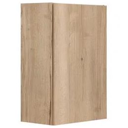 Hängeschrank Optifit "Roth" Schränke Gr. B/H/T: 60cm x 89,6cm x 34,6cm, Komplettausführung, braun (wildeichefarben/wildeichefarben) Breite 60 cm