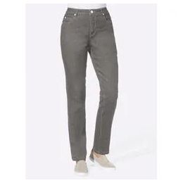 5-Pocket-Jeans Casual Looks Gr. 44, Normalgrößen, grau Damen Jeans