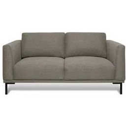 2-Sitzer OTTO products "Fillin" Sofas Gr. B/H/T: 171cm x 82cm x 98cm, Chenille, braun (cappuccino) Struktur hergestellt aus recycelten PET-Flaschen und im Leinen-Mix