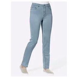 5-Pocket-Jeans Casual Looks Gr. 40, Normalgrößen, blau (hellblau) Damen Jeans