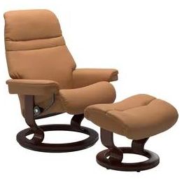 Relaxsessel stressless "Sunrise", braun (taupe paloma), B:79cm H:103cm T:73cm, Leder BATICK: BATICK ist ein leicht korrigiertes, durchgefärbtes und genarbtes Möbelleder, bei dem die meisten Unebenheiten und Spuren in der Regel entfernt wurden., Leder PALOMA: PALOMA ist ein durchgefärbtes Semianilin-Möbelleder mit natürlicher Narbung., ROHLEDER Stoff Q2 FARON: Ein fester zuverlässiger Bouclu00e9 mi