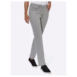 WITT 5-Pocket-Jeans CASUAL LOOKS Gr. 40, Normalgrößen, grau (grey-denim) Damen Jeans