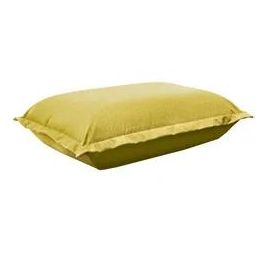 Polsterhocker Tom Tailor HOME "CUSHION" Hocker Gr. B/H/T: 96cm x 38cm x 96cm, Struktur fein TBO, gelb (mustard tbo 5) Sofa-Element inspiriert von Pantone 2021, Breite 96 cm