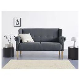 Küchensofa Home Affaire "Moro", grau (anthrazit), B:174cm H:99cm T:73cm, Sofas, in verschiedenen Stoffe und Farben