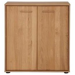 Hochkommode Wiemann "Lido", braun (eiche), B:80cm H:86cm T:43cm, Sideboards, Breite 80 cm