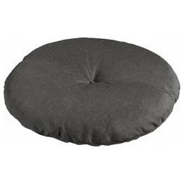 Chillkissen Max Winzer "Bodo" Gr. B/H/T: 105 cm x 18 cm x 105 cm Ø 105 cm, Strukturgewebe 16523, grau (anthrazit) Kinder Poufs in 2 Größen