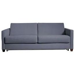 Schlafsofa Bali "Norwalk" Sofas Gr. B/H/T: 182cm x 83cm x 100cm, Material, Ausführung, grau Dauerschlaffunktion, mit Unterfederung Lattenrost und Matratze