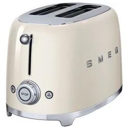 Smeg Toaster "TSF01CREU" beige (creme)