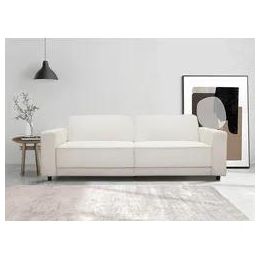 3-Sitzer DOREL HOME "Allie Schlafsofa 225 cm" Sofas Gr. B/H/T: 225cm x 82cm x 84cm, Cord, beige (creme) Bett-Funktion (108190cm), trendiger Cord o. pflegeleichter Velours