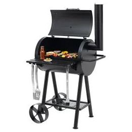 Holzkohlegrill Tepro "Berkeley" Grills Gr. B/H/T: 86cm x 150cm x 79cm, schwarz BxTxH: 86x79x150 cm